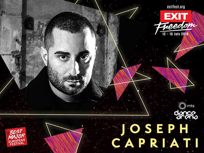 Na EXIT stiže i vodeća techno zvezda nove generacije Joseph Capriati ...